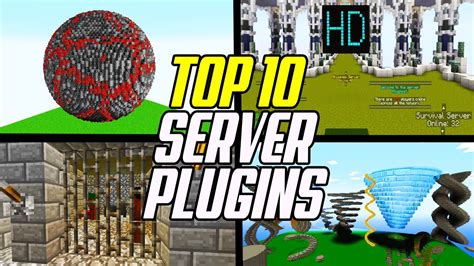 Top Minecraft Bukkit Spigot Plugins Best Server Plugins Youtube