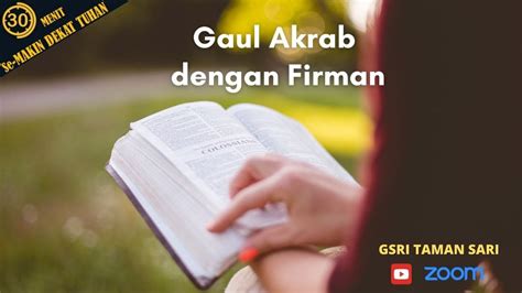 Makin Dekat Tuhan Kamis 13 Januari 2022 YouTube