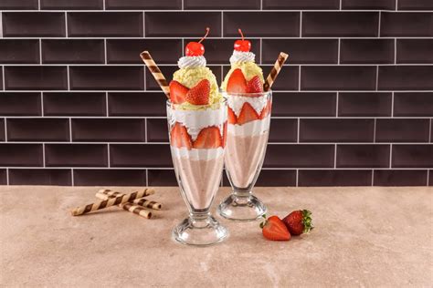 Helados De Fresa Y Crema GoodNes
