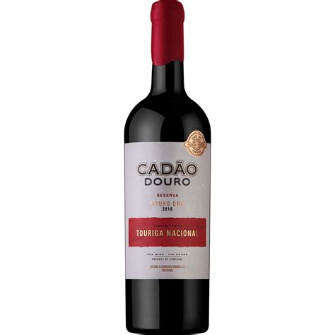 Vinho Tinto do Douro Reserva Touriga Nacional garrafa 75 cl Cadão