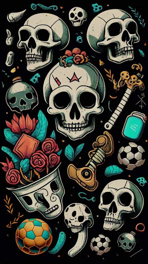 Skull Art IPhone Wallpaper HD IPhone Wallpapers IPhone Wallpapers