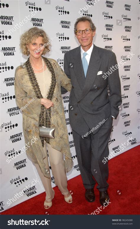 Actress Blythe Danner Director Husband Bruce Stock Photo