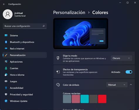 Cómo cambiar el modo oscuro de Windows 11