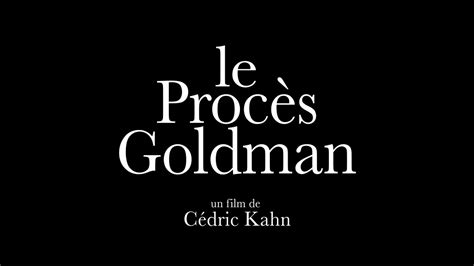 Le Procès Goldman 2023 Bande annonce HD YouTube