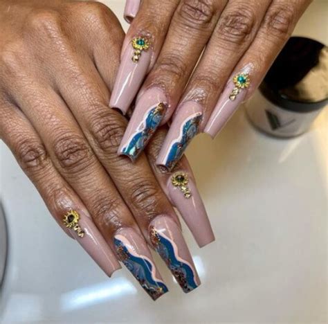 30 Stunning Coffin Nail Designs For 2023 The Glossychic
