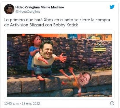 Los Mejores Memes Sobre La Compra De Activision Blizzard Por Parte De