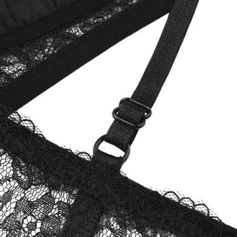 Sexy Womens Leather Sheer Lace Open Cup Bras Underwire Wire Free Shelf Bra Tops Ebay