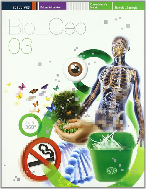 Biología y Geología 3º de ESO Edelvives Madrid 3 volúmenes
