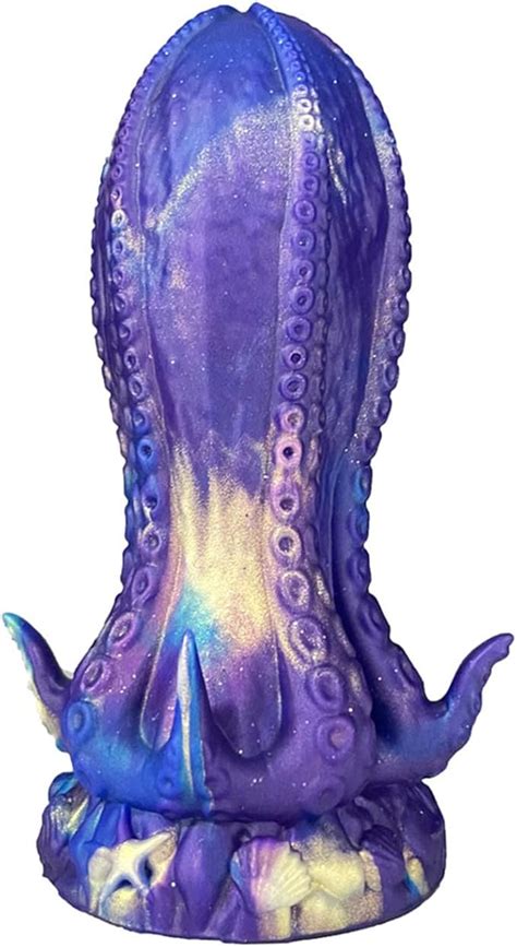 Alluremo 2 Sizes Of Octopus Butt Plug Silicone Anal Plug Prostate Toy Suction Cup