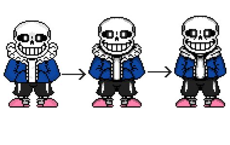 Pixilart Sans Sprites By Underverseink