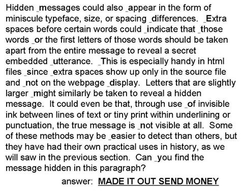 unseen an overview of steganography and presentation of associated java application c hide