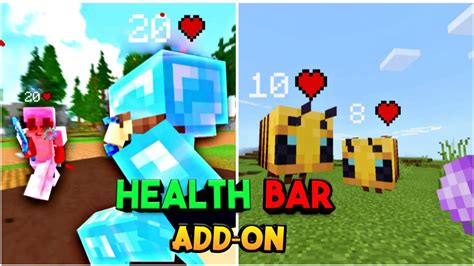 How To Get Health Bar In Minecraft Pocket Edition Mcpe Addons
