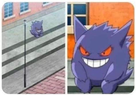 Gengar Sitting Memes Imgflip