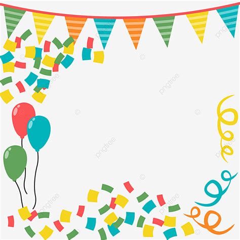 Confetti Celebration Party Vector Design Images Celebration Flag