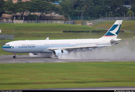 B LAJ Cathay Pacific Airbus A330 343 Photo By Andre Giam ID 275873