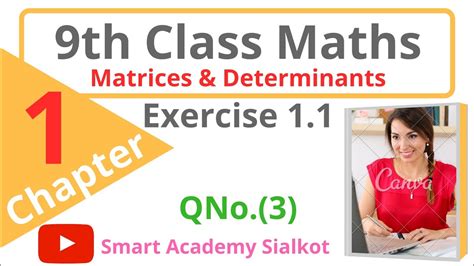 Th Class Maths Chapter Matrices And Determinants Exercise