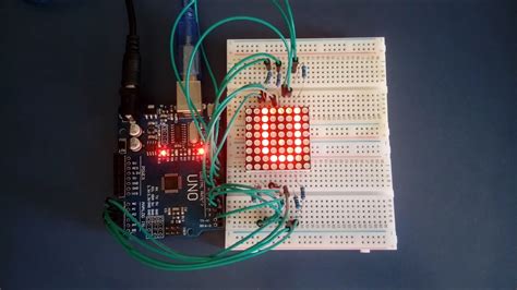 como usar o arduino com modulo matriz de leds 8x8 max