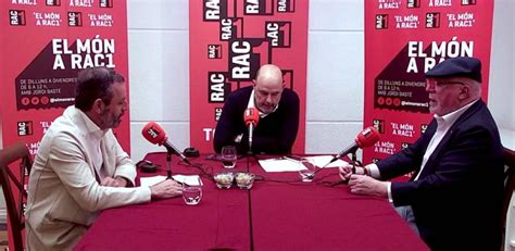 Sandro Rosell Y El Ex Comisario Villarejo Cara A Cara En RAC1