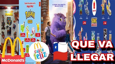 Cual de esta promoción es va a llegar a mcdonald s cajita feliz de