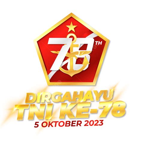 78th Tni Hut Logo In 2023 Vector 78th Tni Anniversary Logo Hut Tni