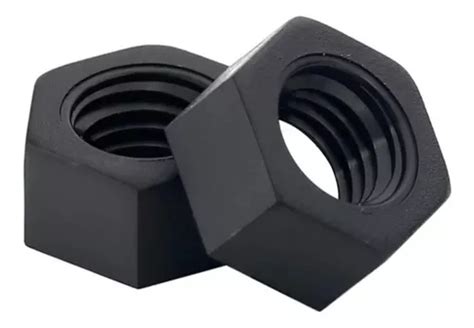 Tuerca Hexagonal 3 4 Negra Pack 10 Pza