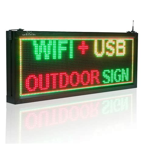 P Smd Led Scrolling Sign Outdoor Full Color Led Message Display