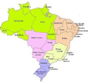 A divisão político administrativa do Brasil Brasil Escola
