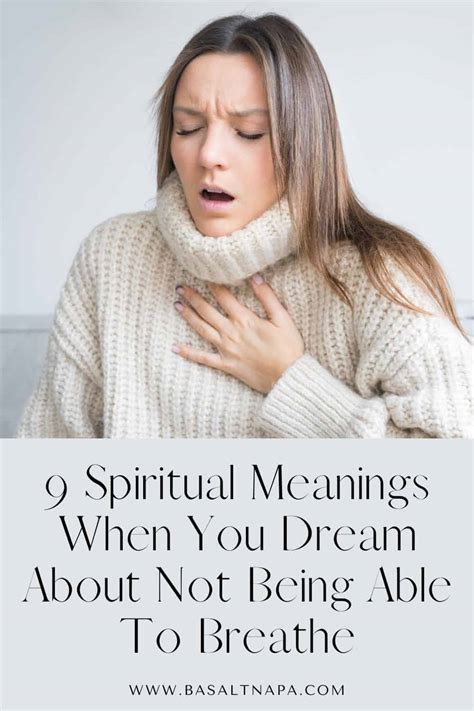 9 Spiritual Meanings When You Dream About Not Being Able To Breathe