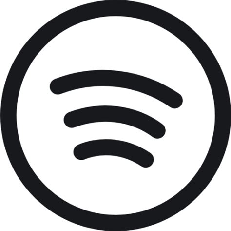 Spotify Logo Black