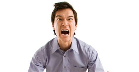 Angry Person Irritation Frustration Conflict Emotion PNG