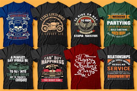 500 Vector T Shirt Designs Bundle Editable Texts Print