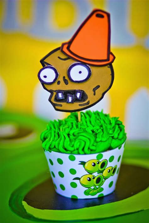 Kara S Party Ideas Plants Vs Zombies Themed Birthday Party Via Kara S