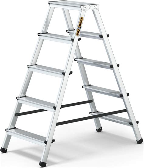 Drabest Drabina Aluminiowa Dwustronna Domowa Stopni Kg Morele Net