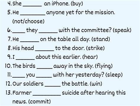 Tenses Archives OnlyMyEnglish Simple Past Tense Tenses Exercises 896
