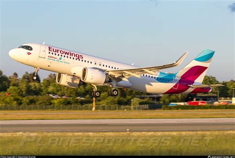D Aena Eurowings Airbus A N Photo By Maximilian Kramer Id
