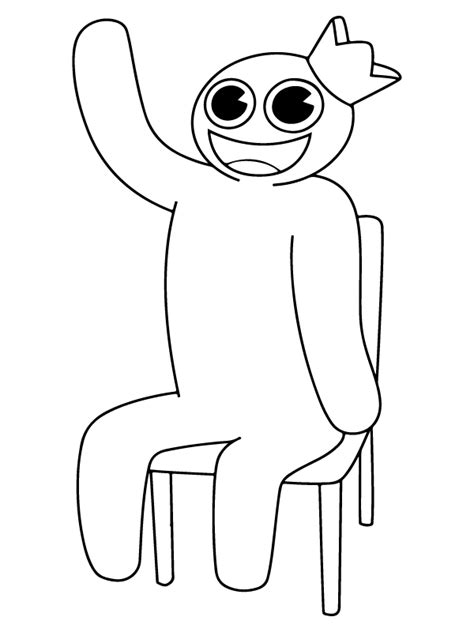 Rainbow Friends Roblox Coloring Pages Free Printable Coloring Pages