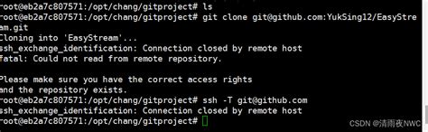 Ssh Github Ssh Exchange Identification Connection Closed By Remote