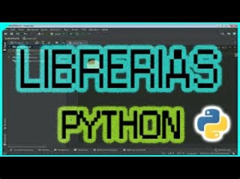 CURSO de PYTHON BÁSICO Librerías YouTube