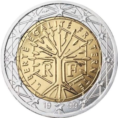 FRANCIA 2 EUROS 2019 ARBOL DE LA VIDA TIPO NORMAL DE CIRCULACION