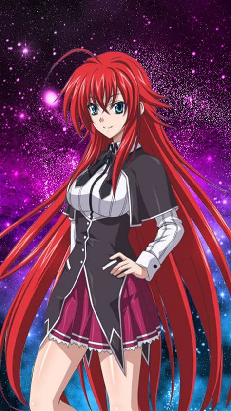 Rias Gremory Anime Dxd De La Escuela Secundaria Fondo De Pantalla De