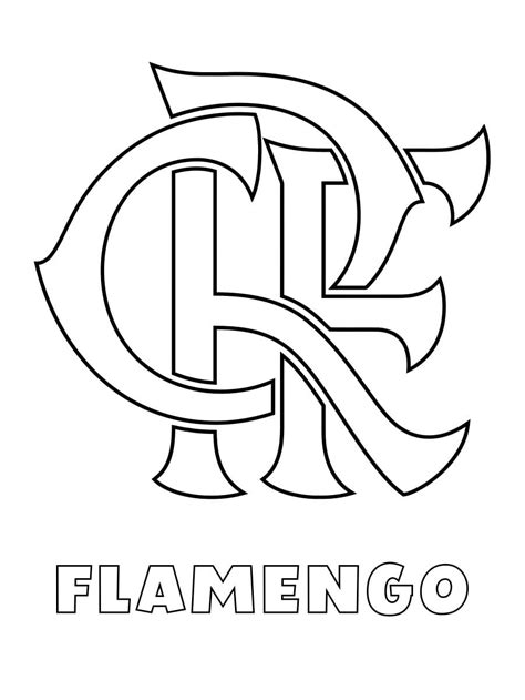 33 Desenhos Do Flamengo Para Colorir