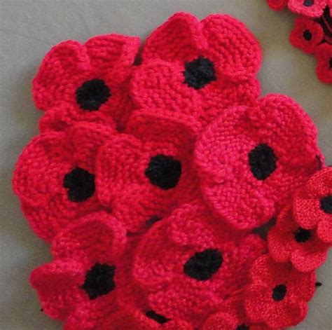 Ravelry Project Gallery For Knit Flat No Sew Poppy Pattern By Suzanne