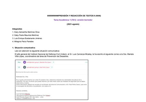 S03 s2 y S04 s1 Tarea Académica 1 TA1 versión borrador formato
