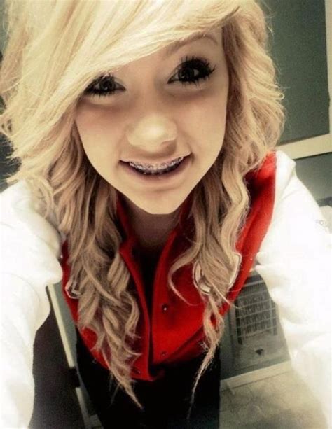 Braces Curly Scene Hair Indie Scene Hair Emo Scene Hair