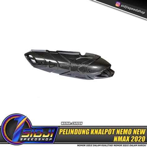 Jual Variasi Yamaha NEW NMAX 2020 Cover Tutup Pelindung Knalpot Nemo