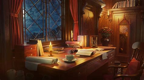 Study Ambience With Gentle Rain And Thunder Sounds For Studying And