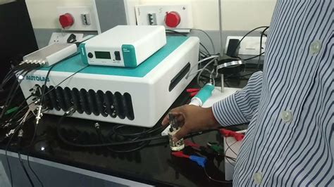 The Demonstration Of ELECTROCHEMICAL WORKSTATION Part 1 YouTube