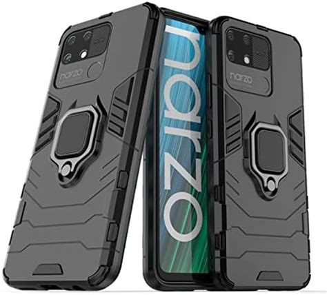 Spazy Case Realme Narzo A Back Cover Dual Layer Armor Defender