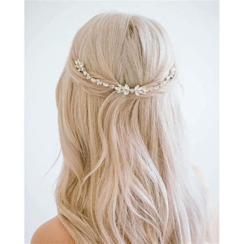Simsly Peigne Cheveux Mariée Vigne Cheveux Mariage Fleur Accessoire