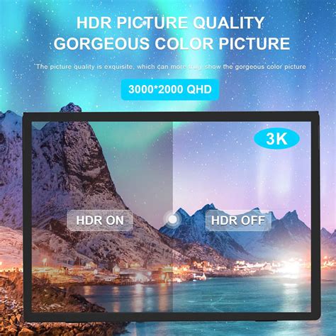 Buy Zeuslap 13 5inch 3000x2000 Ultra QHD Gaming Monitor For Nintendo